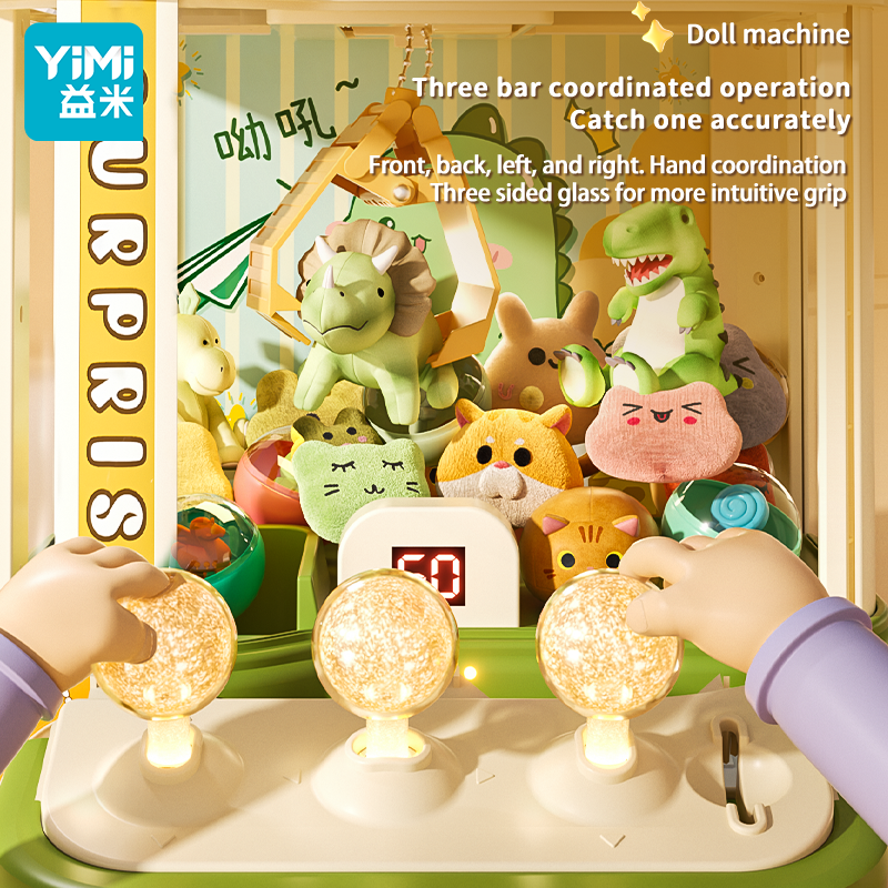 YIMI Ready Stock 2025 Claw Machine Toy Large Doll Machine Toys for kids ...