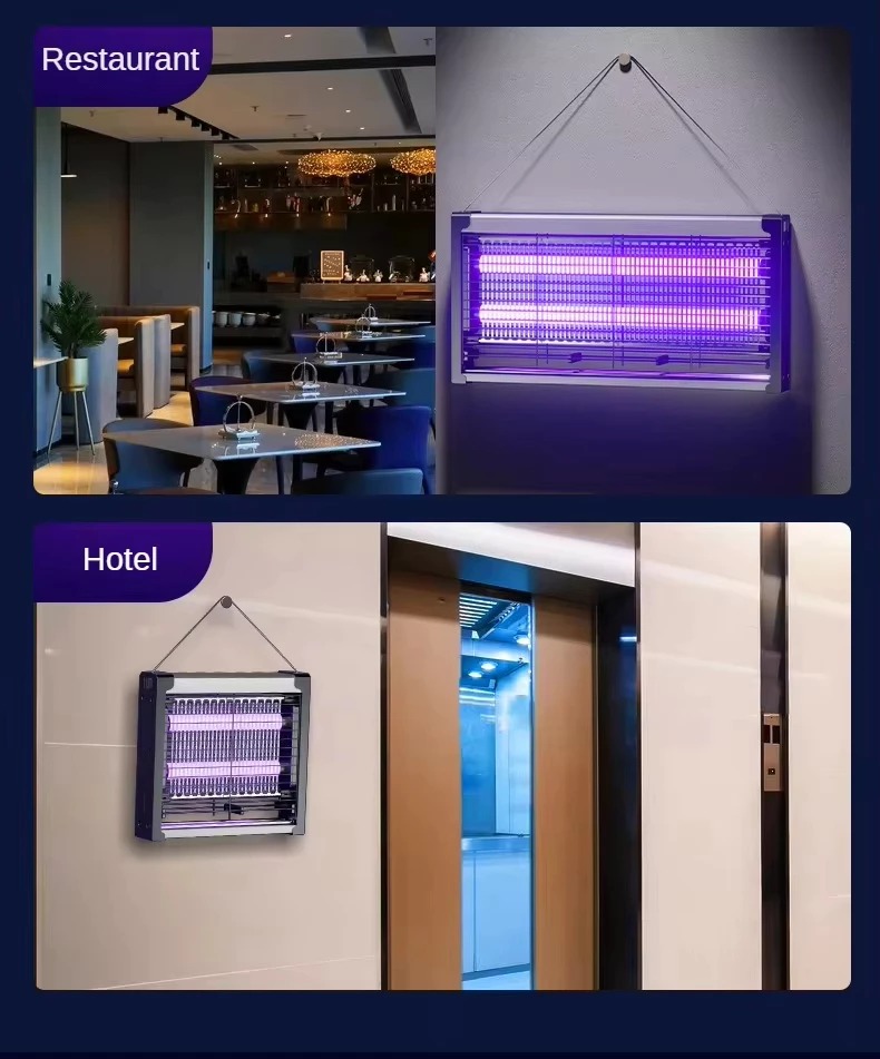 Electric Pest Killer 20W / 30W / 50W / 100W UV 灭蚊器 Lamp Flying Fly ...