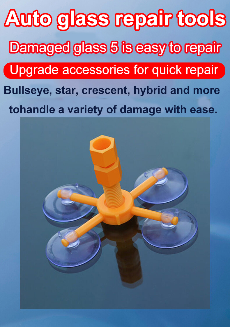 Prevents re-expansion and re-cracking Windscreen repair kit Gam cermin ...