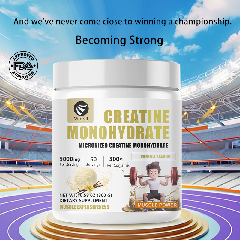 Multiple flavors of creatine monohydrate powder cell technology ...