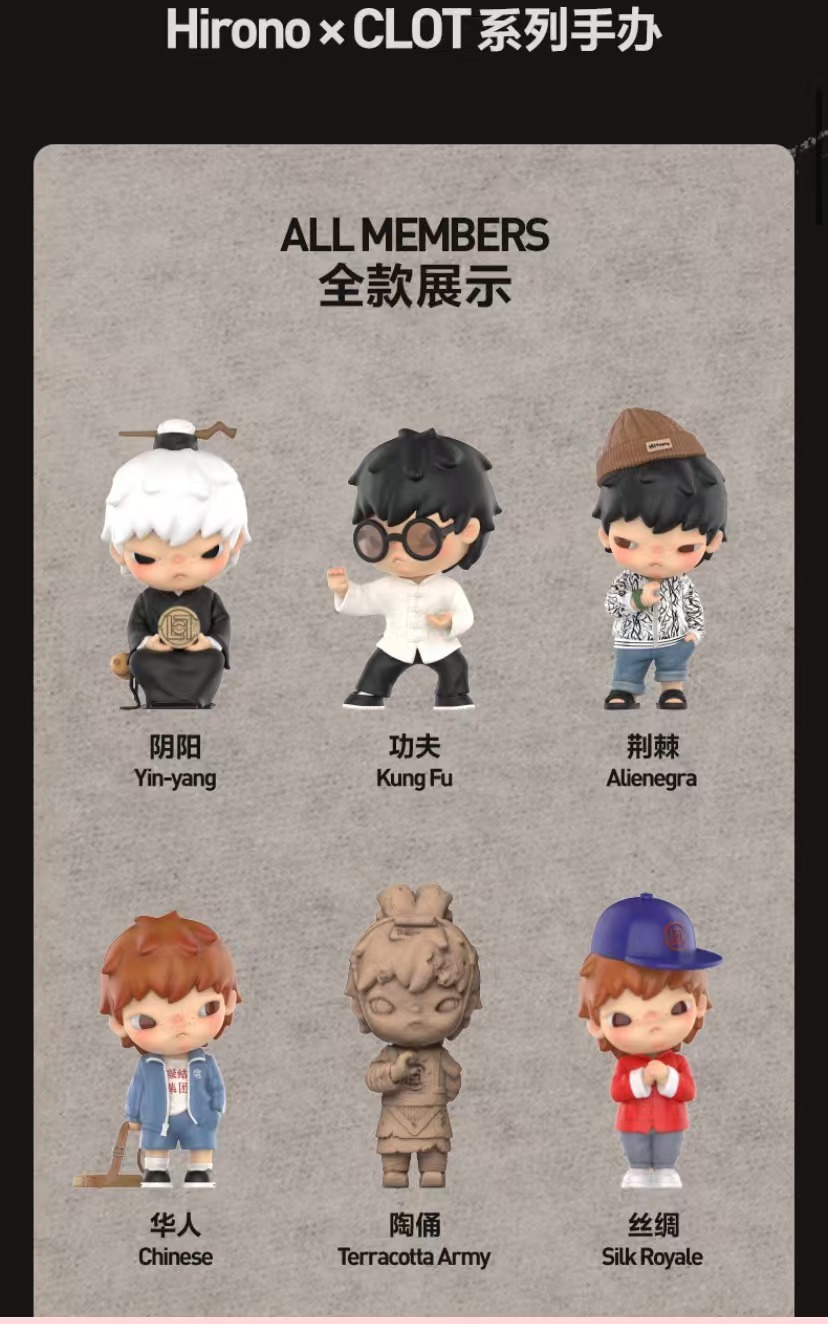 POPMART Hirono × CLOT Series Figure Ono Blind Box | Shopee Malaysia