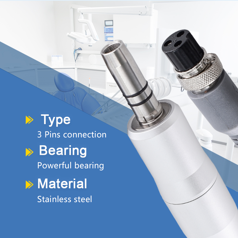 E-type Dental brushless Electric Micro Motor 50k RPM for Straight ...