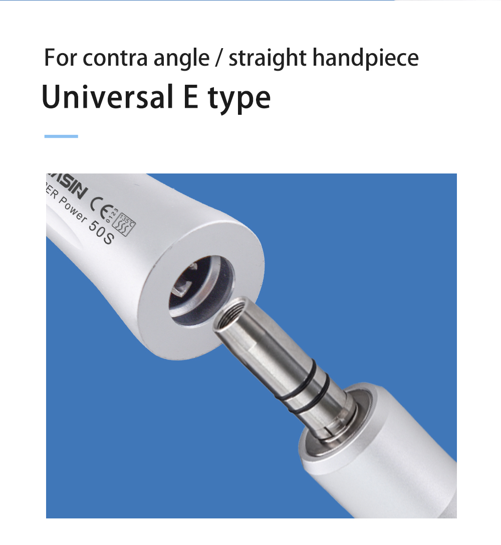 E-type Dental brushless Electric Micro Motor 50k RPM for Straight ...