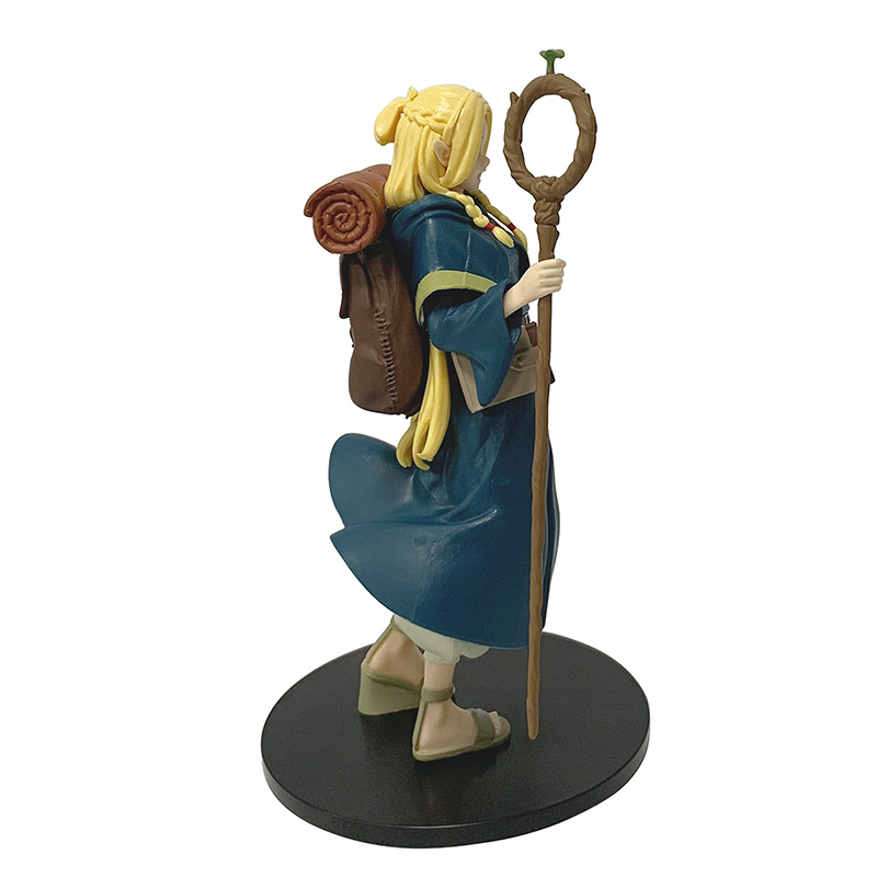 17cm Delicious in Dungeon Anime Figure Marcille Elf Magician Kawaii ...