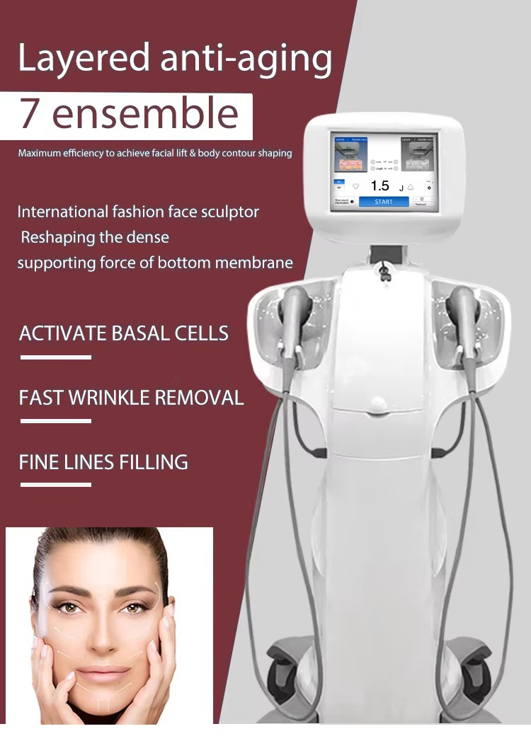 Ultraformer III 7D hifu facial machine slimmer face anti aging face ...