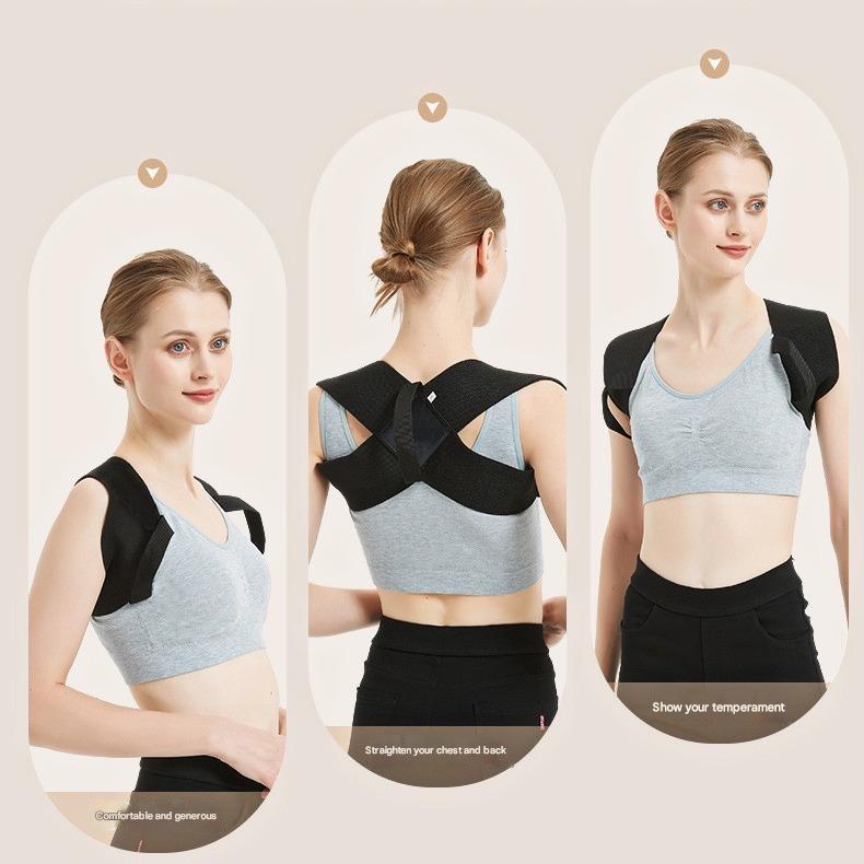 [Easy Use] Hunchback Corrector Brace Back Support Shoulder Posture ...