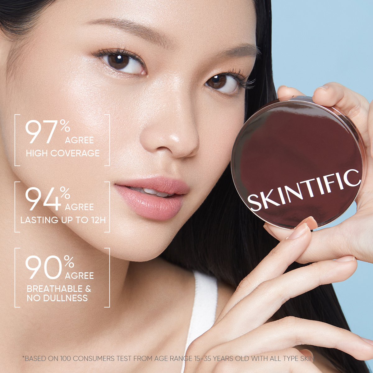 【Ship from Sabah】SKINTIFIC OFFICIAL Cover All Perfect Air Cushion ...