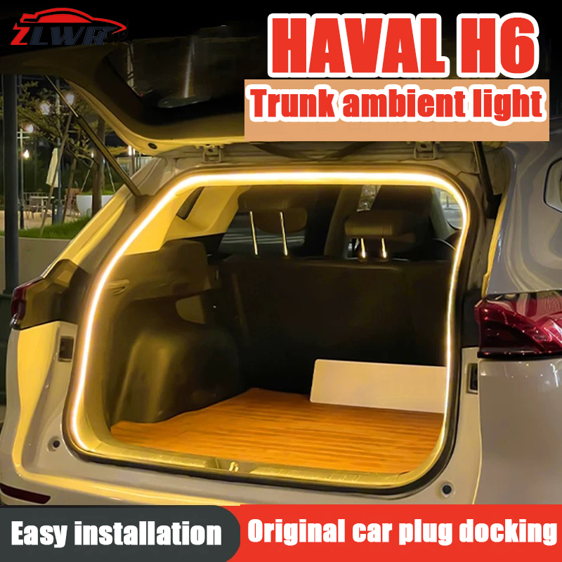 ZLWR HAVAL H6 trunk light bar, tailgate decorative light, trunk camping ...