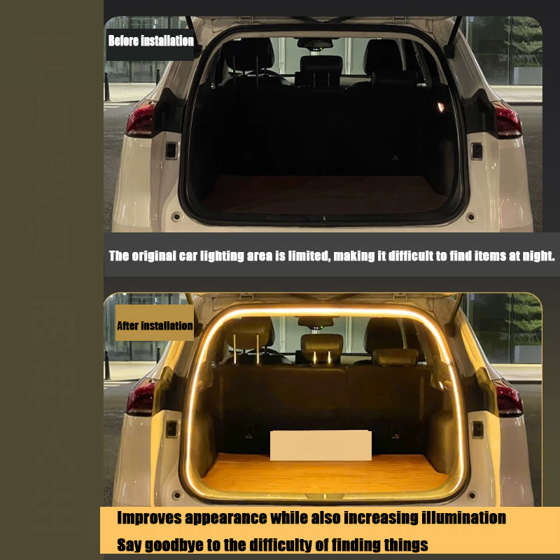 ZLWR HAVAL H6 trunk light bar, tailgate decorative light, trunk camping ...