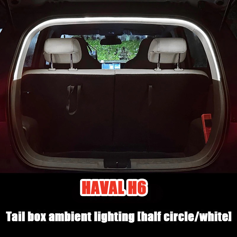 ZLWR HAVAL H6 trunk light bar, tailgate decorative light, trunk camping ...