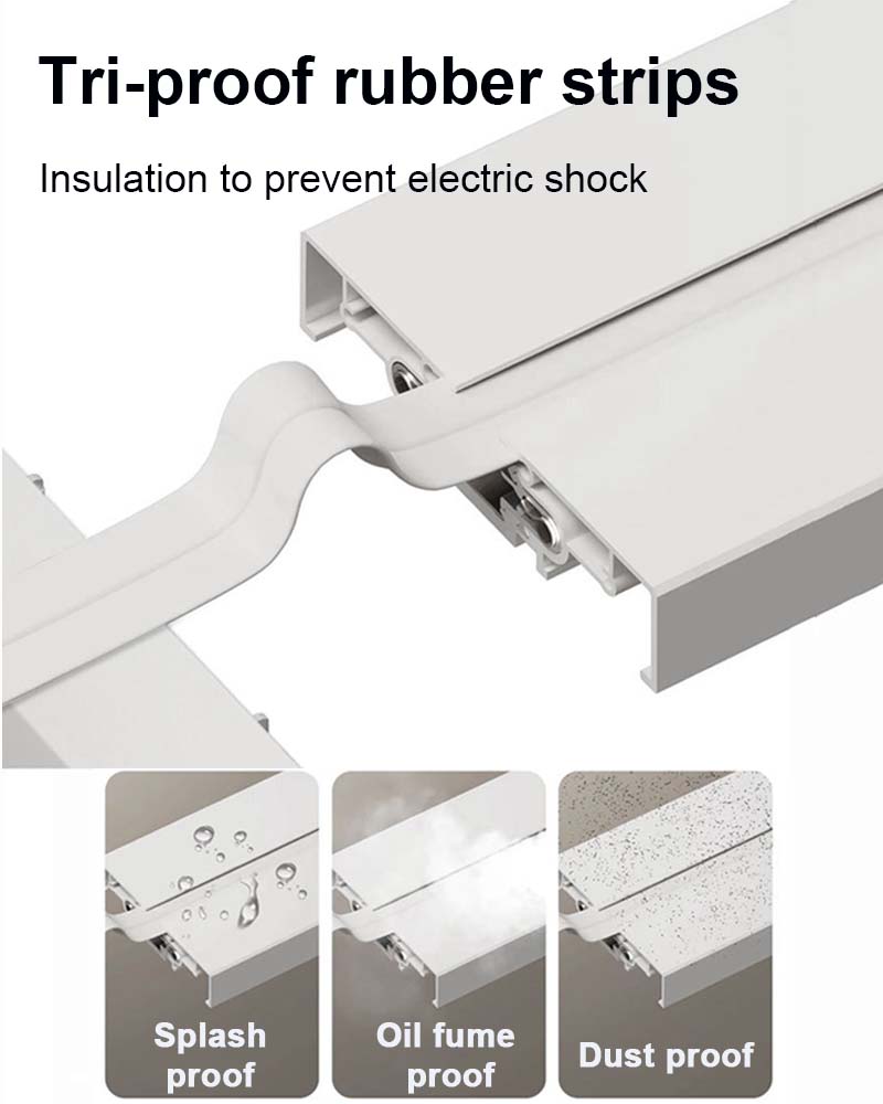 Waterproof Power Track Socket 32A Power Line with 13A Flat Pin Adapter ...