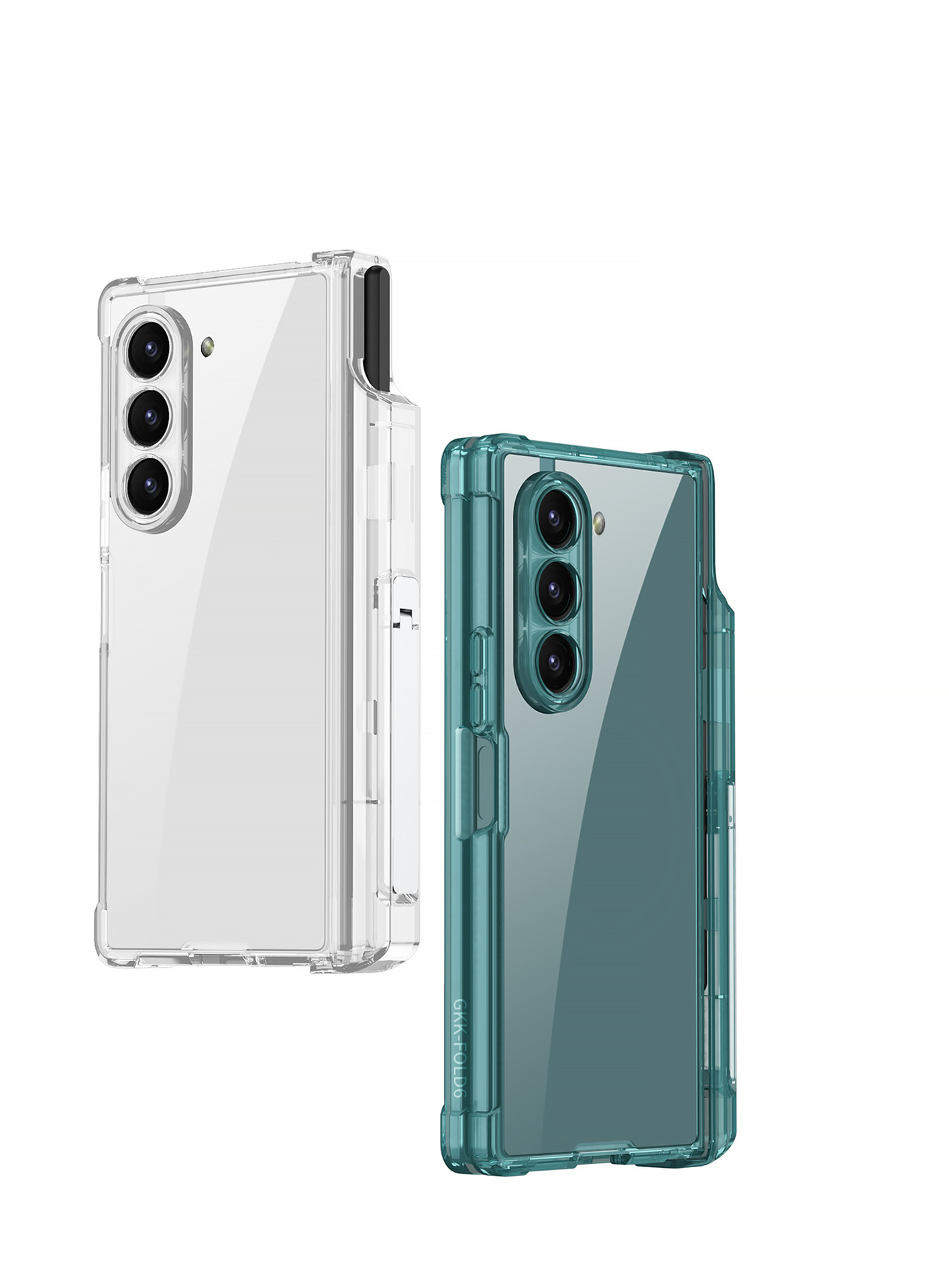 Ready New For Samsung Galaxy Z Fold 6 case with stand Fold5 cover with ...