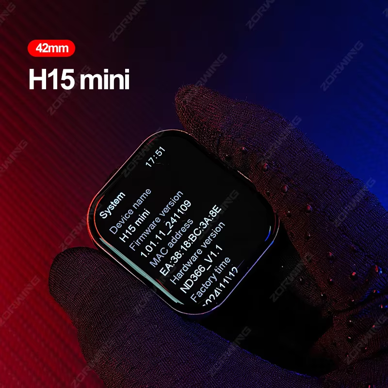 2024 H15 Mini S10 Women Smart Watch 42mm AMOLED NFC Compass Photo Album ...