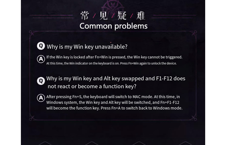 MIHOYO Kafka Honkai: Star Rail character themed backlit mechanical ...