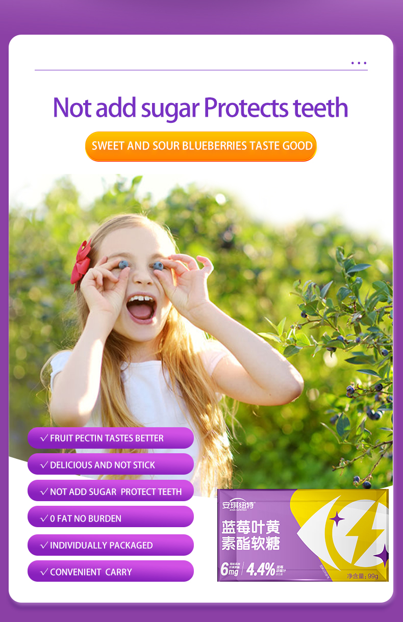 【Gummy Bundles 】Angel Nutritech Bilberry Lutein Ester /Iron Rich ...