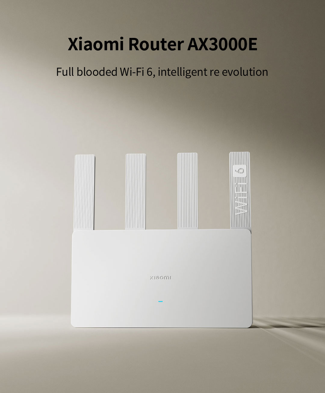 Xiaomi AX3000E Wi-Fi Router 3000Mbps Wireless Speed OFDMA Efficient ...