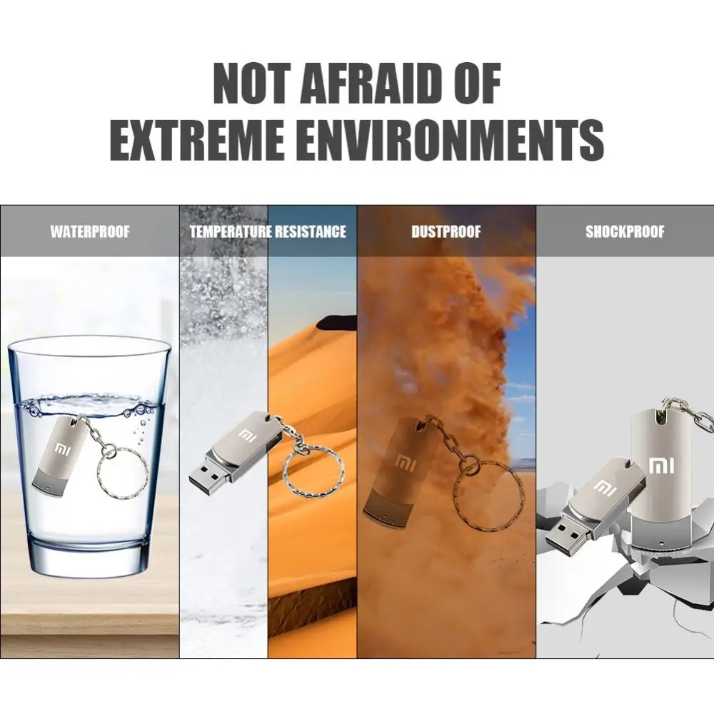 XIAOMI 2TB USB 3.0 Flash Drive For Iphone Ipad Android 128GB Pen Drive ...