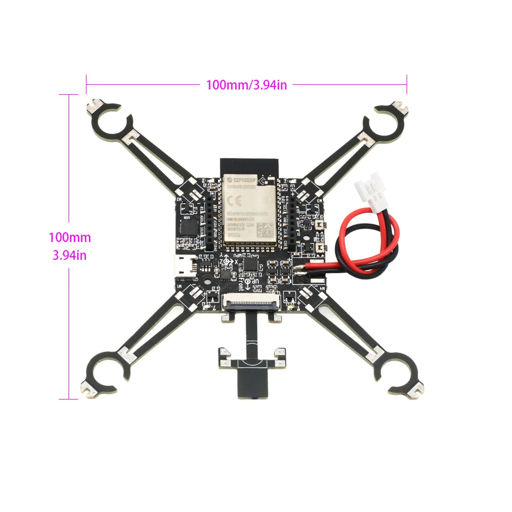 Mitoot ESP32S2 ESP32 Flight Control Open Source Quadcopter ESP-airplane RC airplane Model Wifi ...
