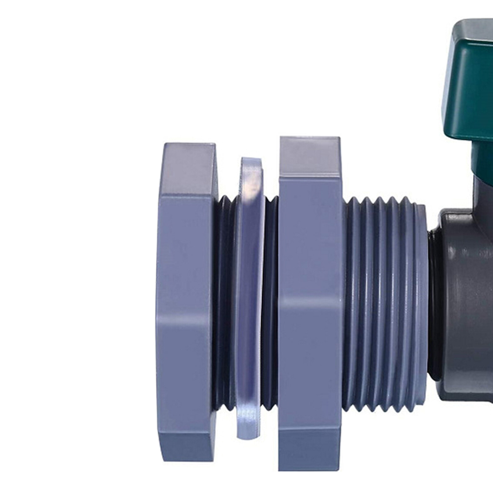 Rain Barrel Faucet Kit, Plastic Hard Rain Barrel Faucet Valve Kit, Easy ...