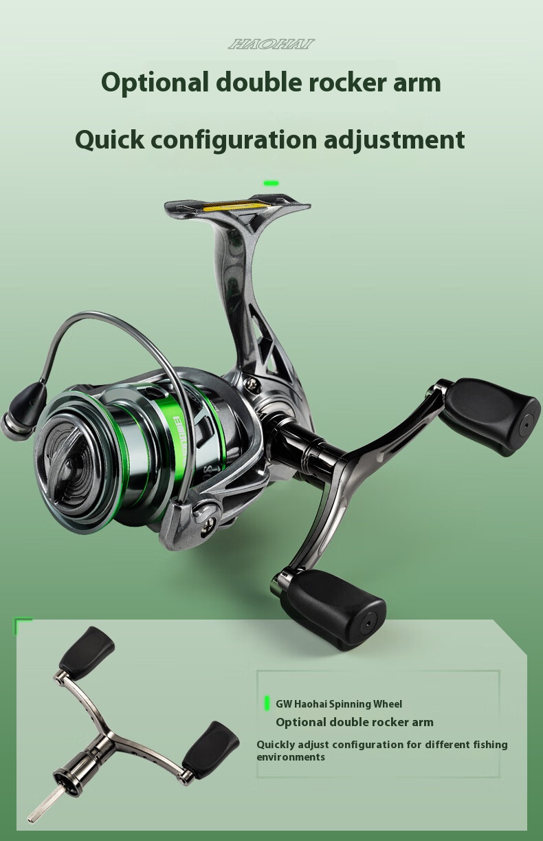 GW HH Double Arm Haohai Spinning Wheel Micro object Shallow Line Cup ...