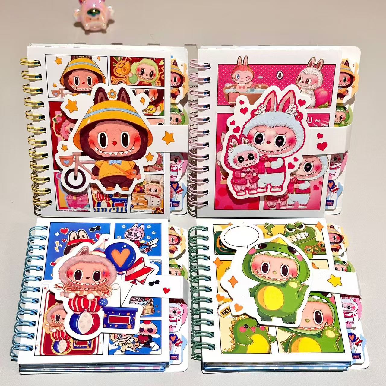 A6 coil book cute cartoon split notebook note pad diaryA6 ...