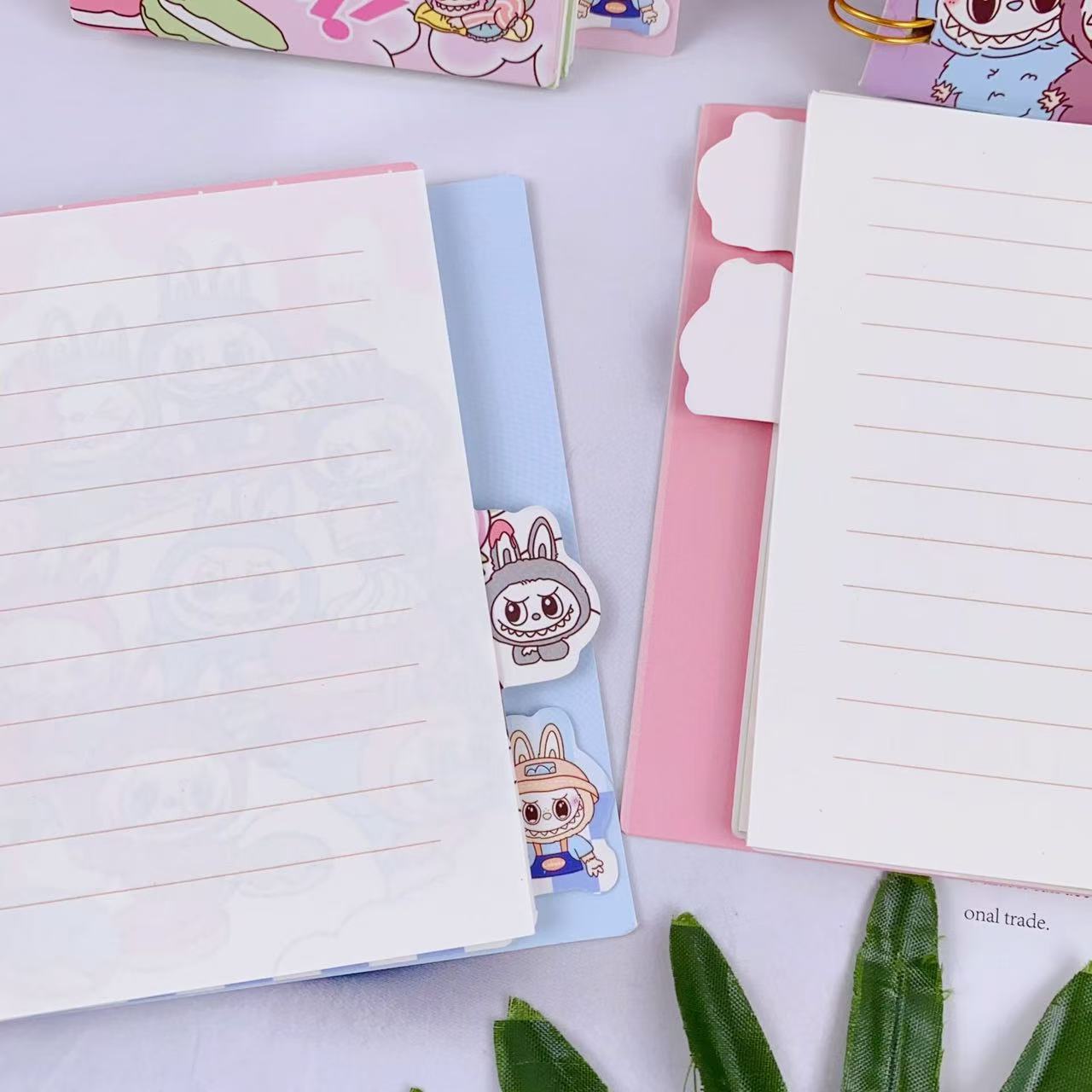 A6 coil book cute cartoon split notebook note pad diaryA6 ...