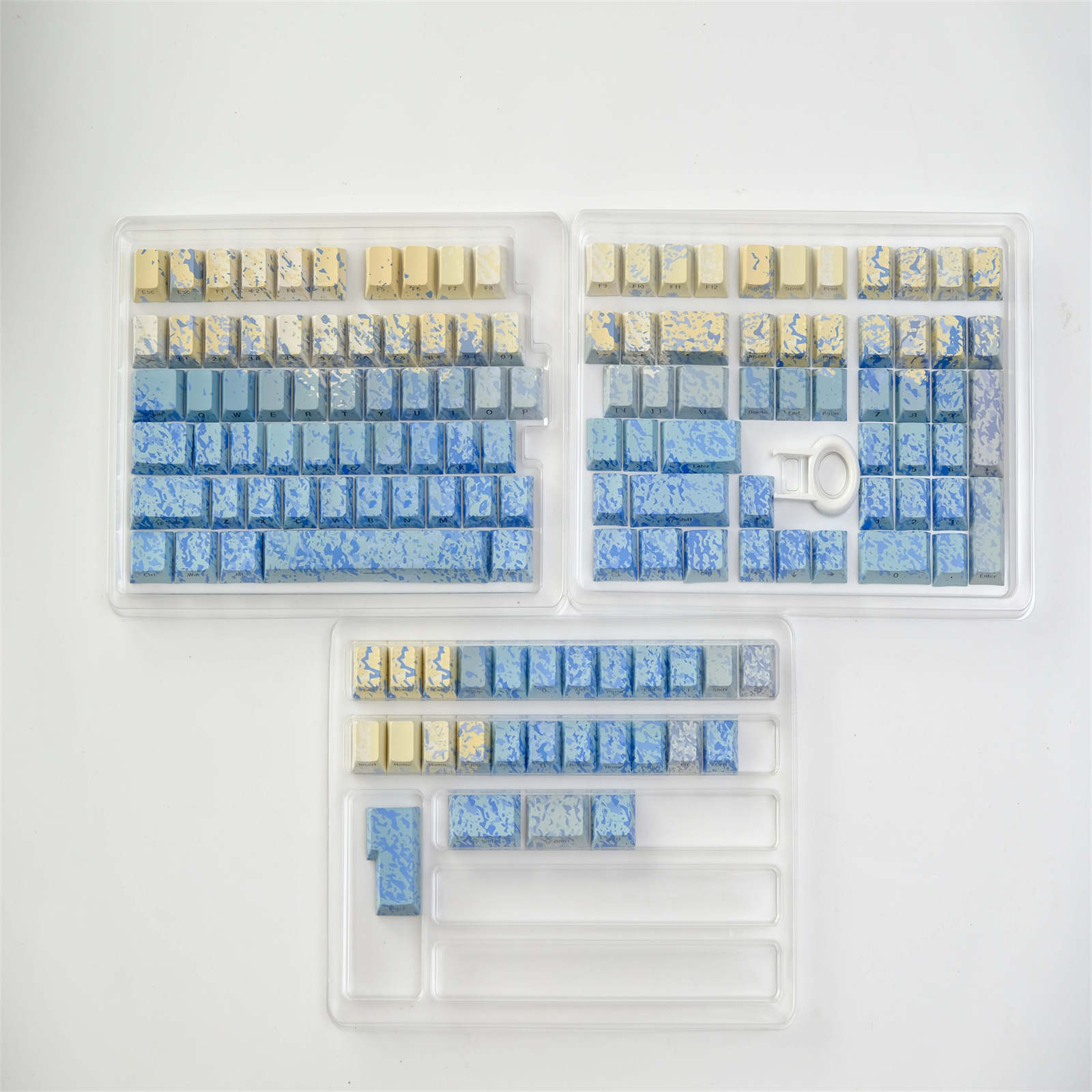 Sunny Bay Side light transmission Keycap 136 Keys PBT Material Cherry ...