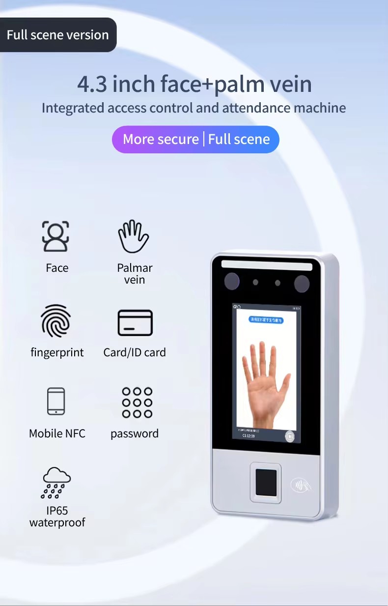Biometric Face Recognition Fingerprint Reader Machine and Fingerprint ...