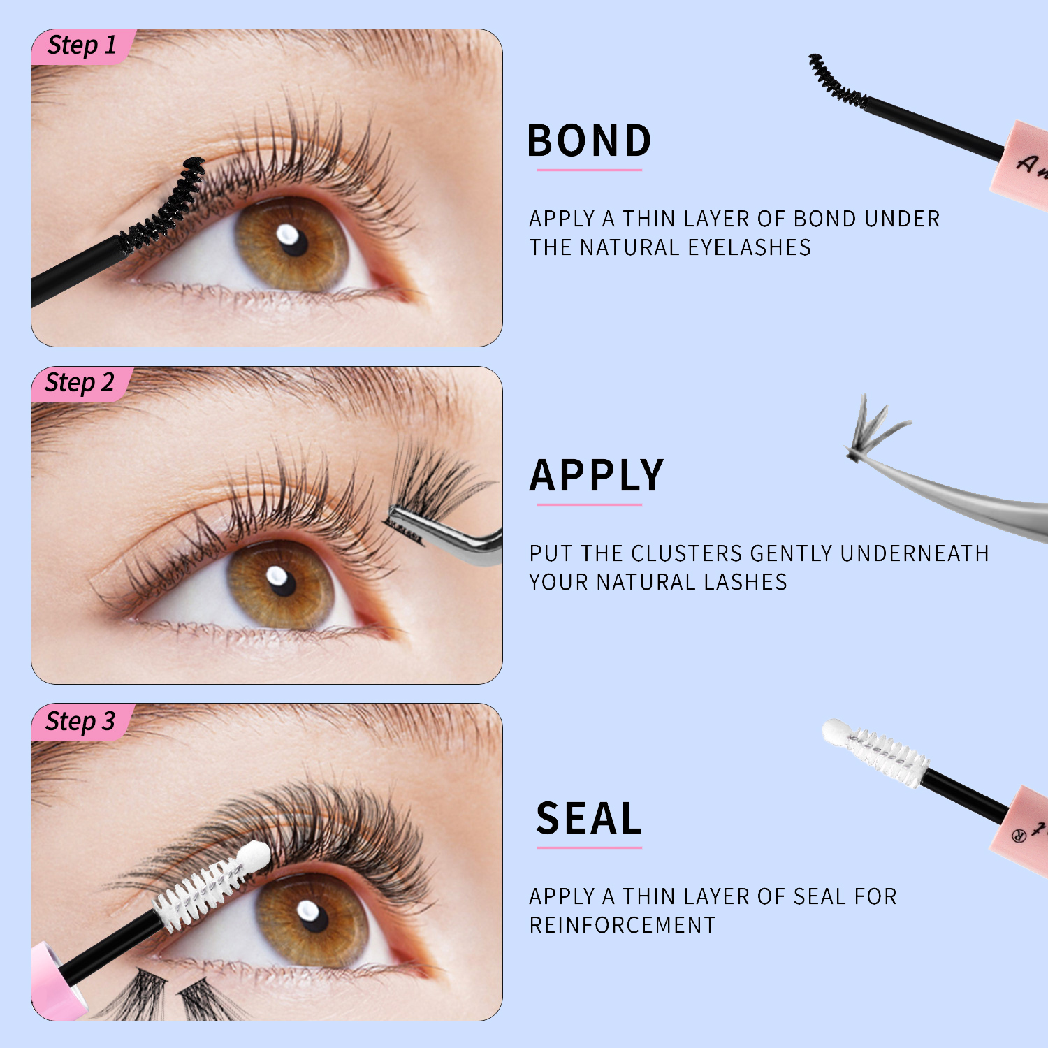Professional personal grafting eyelash glue to grow false eyelashes ...