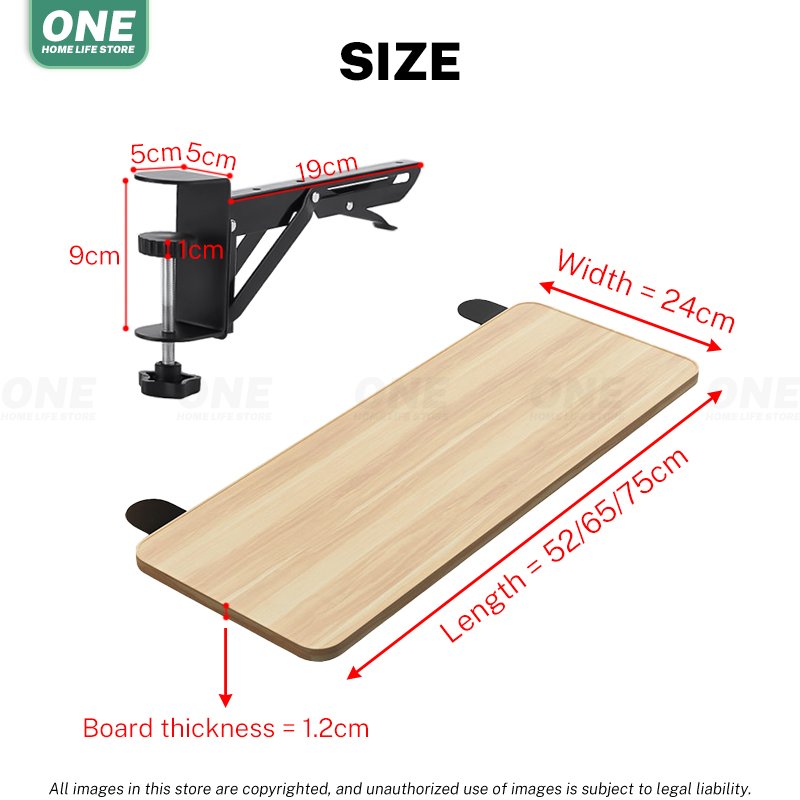 table extension board Desktop extension board No-punch installation ...