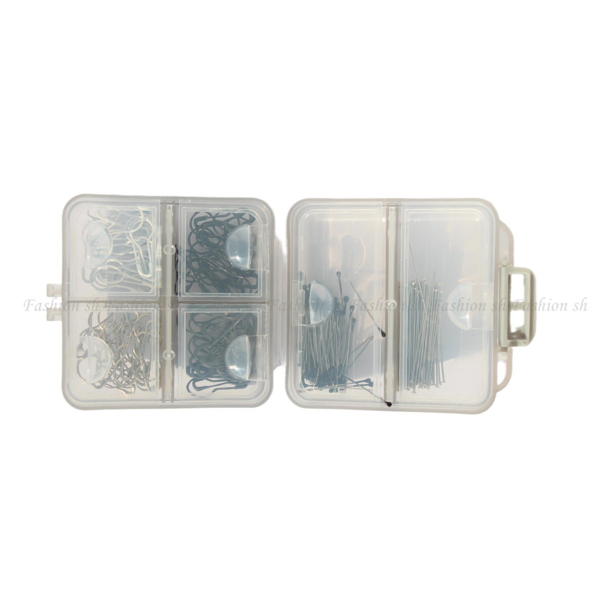 300 pcs/box Double sided openable box long needle pins and magic pin ...