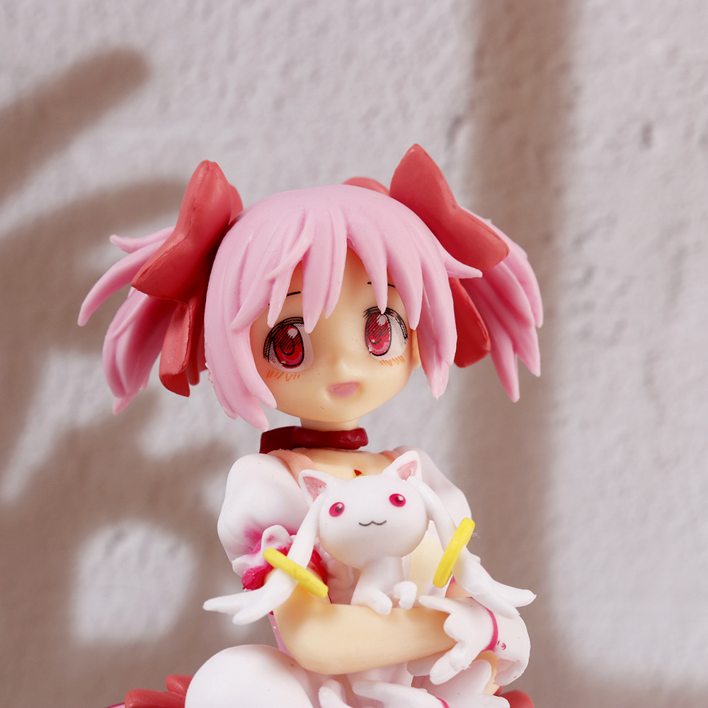 18cm Puella Magi Madoka Magica Anime Figure Kaname Madoka Incubator ...