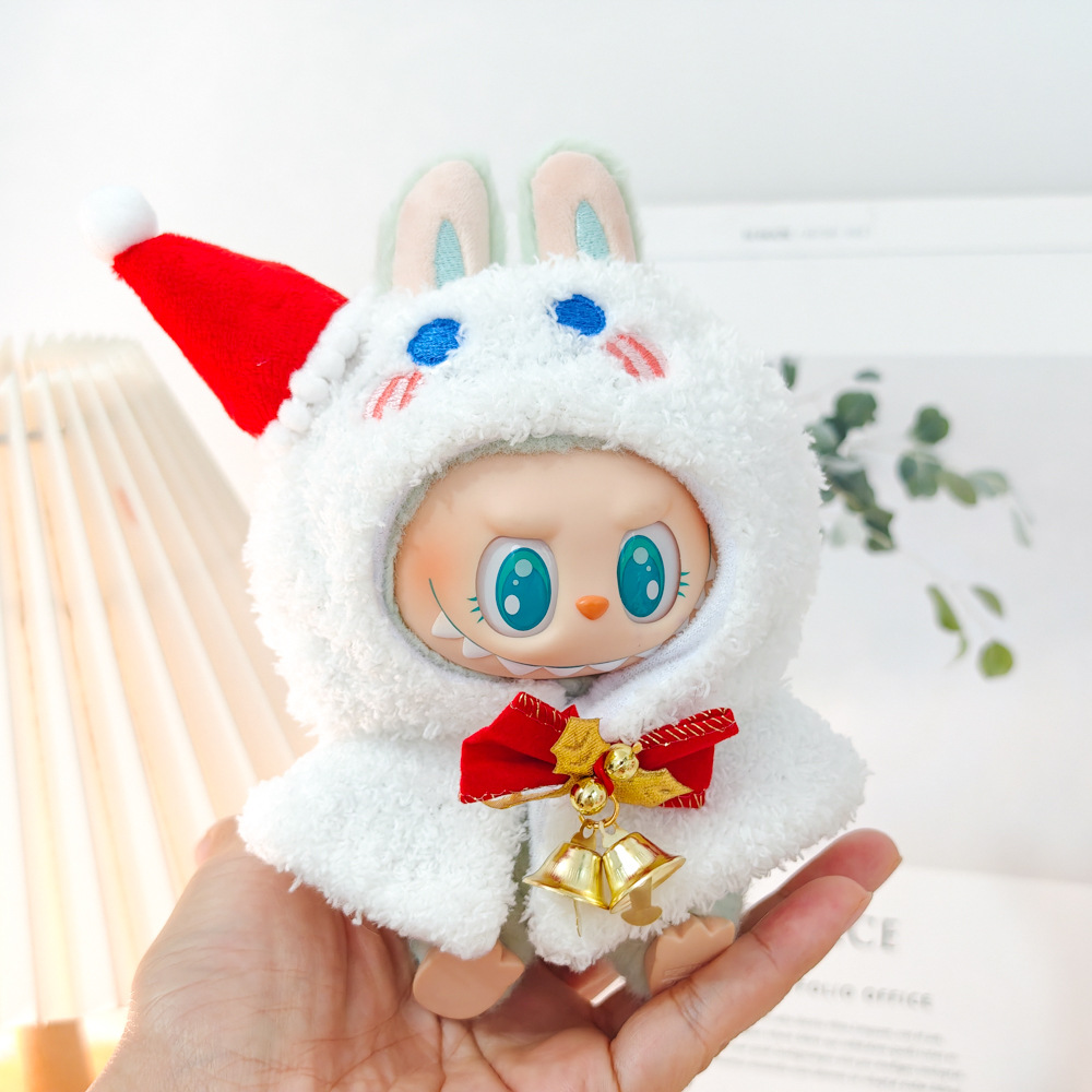 labubu clothes, labubu v2 Clothes, Christmas clothing and hats (doll ...
