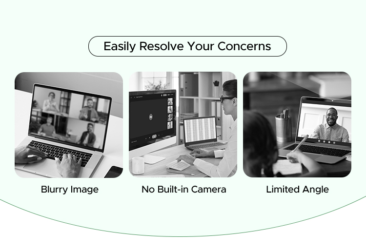 UGREEN Webcam with Microphone Computer USB External Camera 1080P 30FPS ...