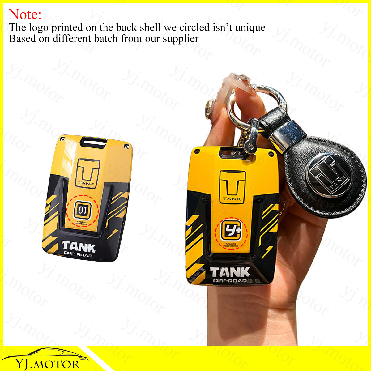 For GWM TANK 300 Smart Remote Key Fob Cover TANK 500 800 Remote Key Case Sheel Protector Iron ...