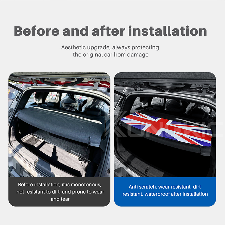 For MINI Countryman U25 2024 2025 Car Trunk Window Pad Trunk Rear ...