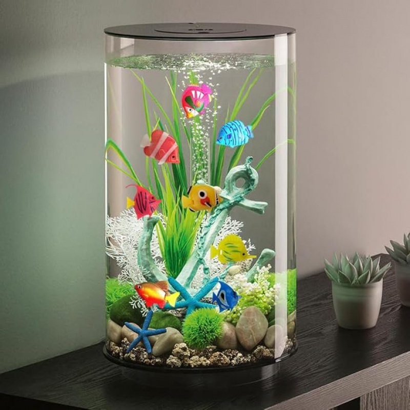 10pcs Tropical Fish Tank Decorations, Floating Artificial Fish ...