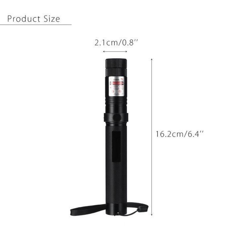 100% Original Powerful Green Laser Pointer Pen Beam Light USB ...
