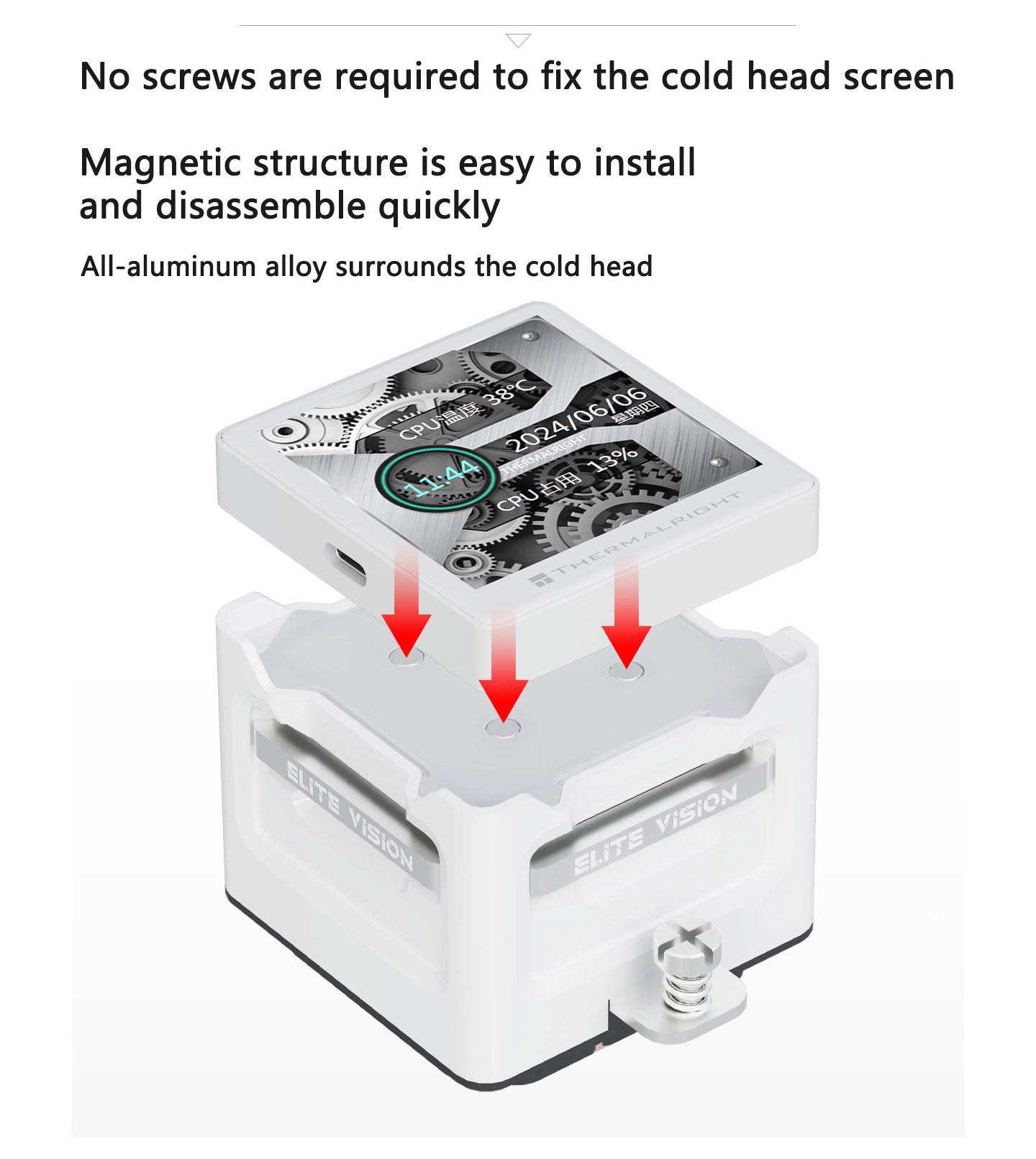 Thermalright ELITE VISION 360 ARGB All-in-one water cooling radiator，2. ...