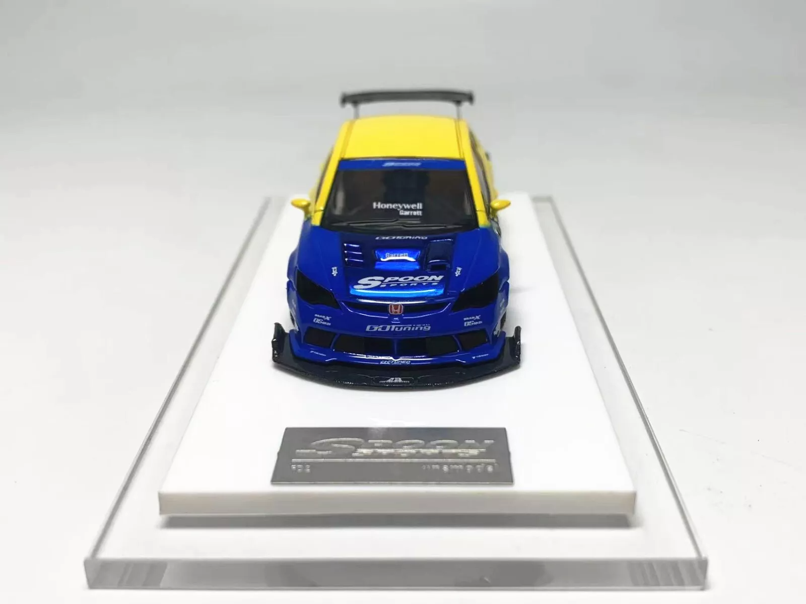 Onemodel 1/64 Resin JDM Civic Type R FD2 Spoon Sports Diecast Model Car ...