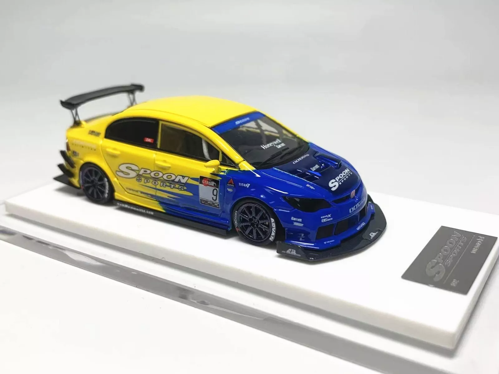 Onemodel 1/64 Resin JDM Civic Type R FD2 Spoon Sports Diecast Model Car ...
