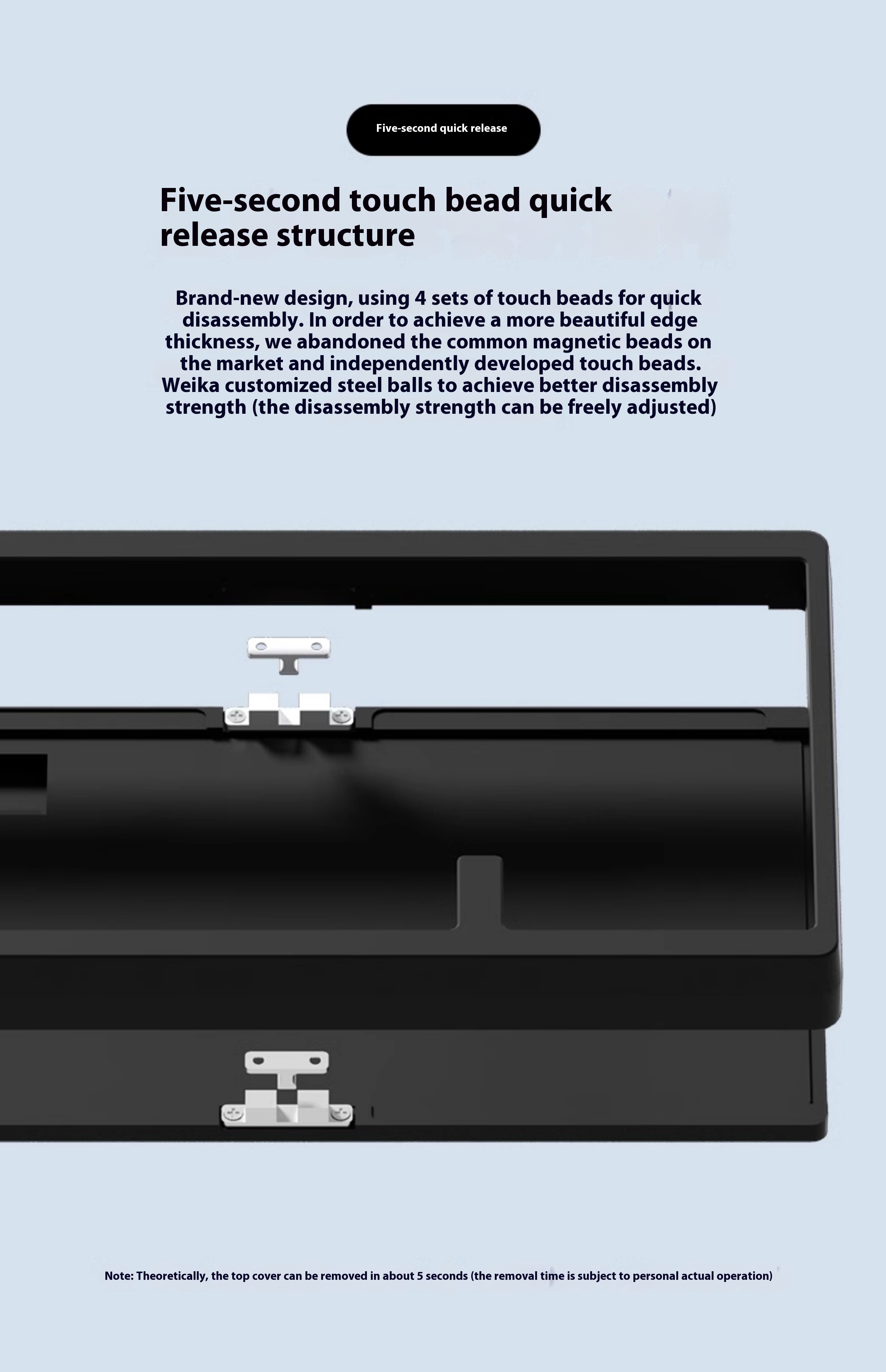 WEIKAV lucky65 V2 Aluminum Wireless Mechanical Keyboard 65% Hot ...