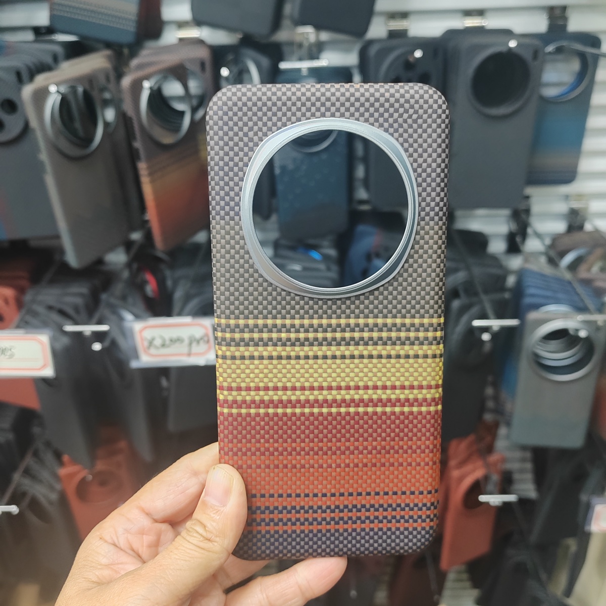 Magnetic Real 600D Aramid Carbon Fiber Phone Case For Honor Magic 7 Pro ...