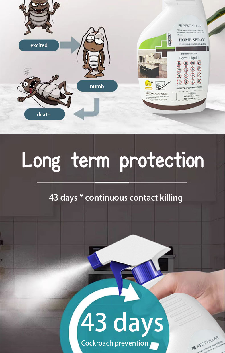 Easily solve Cockroach problems LGD Cockroach spray Spray lipas ...