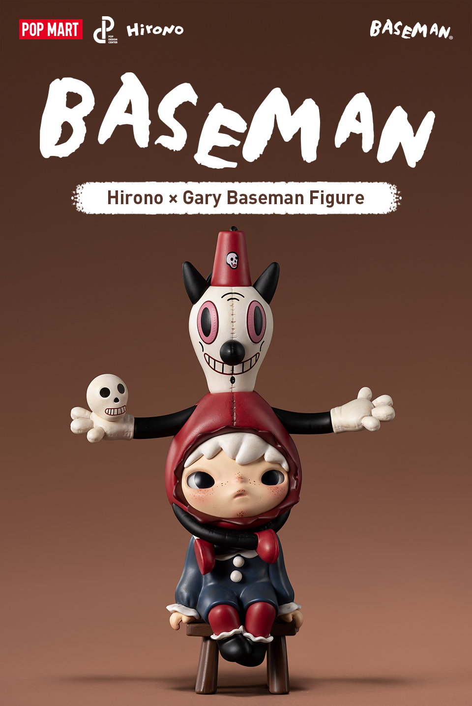 POP MART Hirono × Gary Baseman Figure | Shopee Malaysia