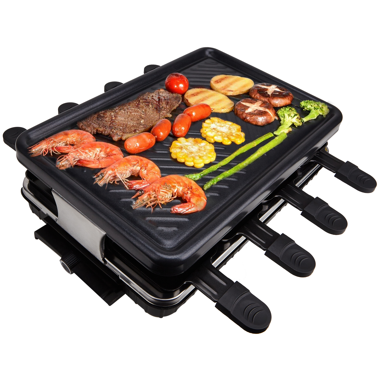 [Local delivery] Electric BBQ Grill Outdoor Smokeless Detachable Indoor ...