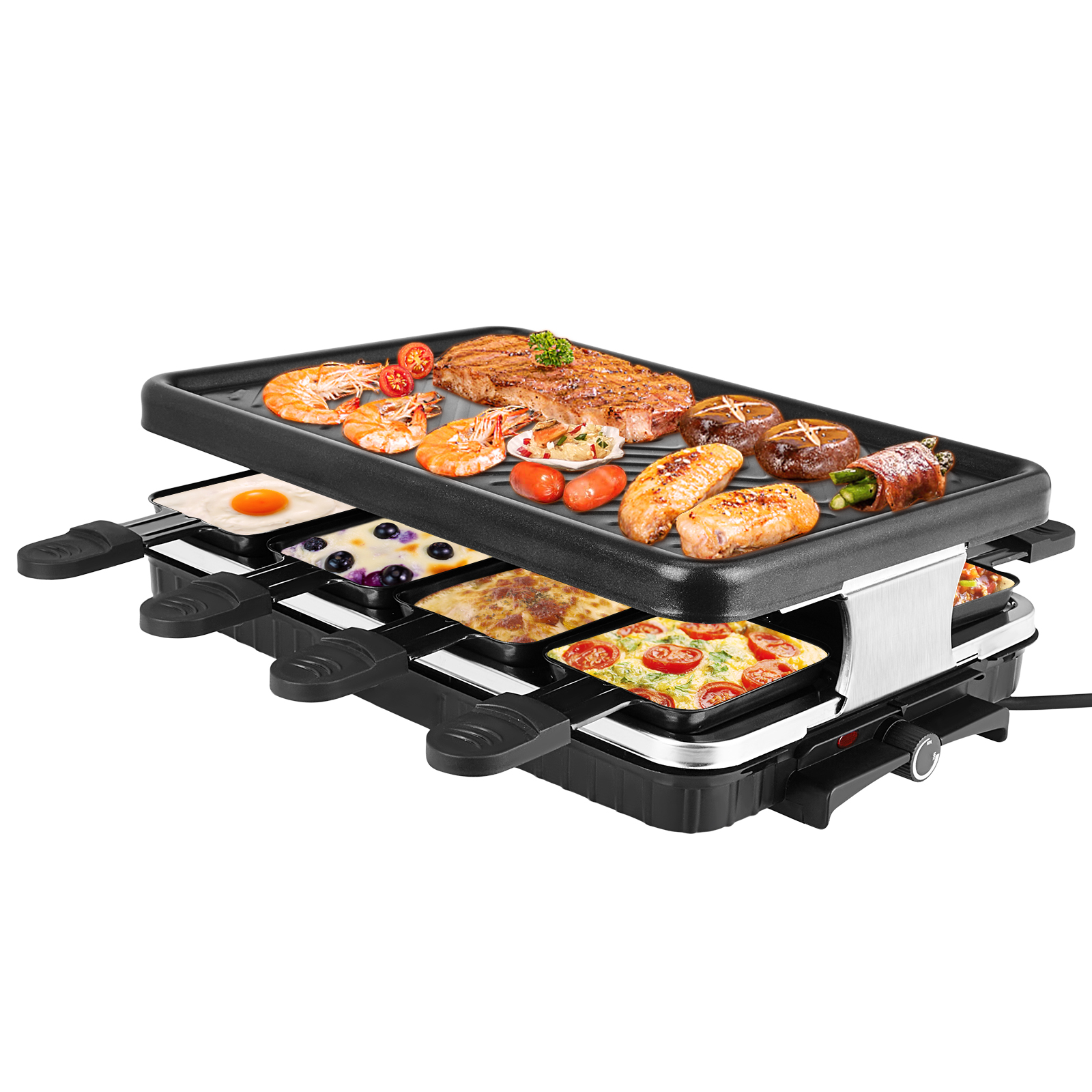 [Local delivery] Electric BBQ Grill Outdoor Smokeless Detachable Indoor ...
