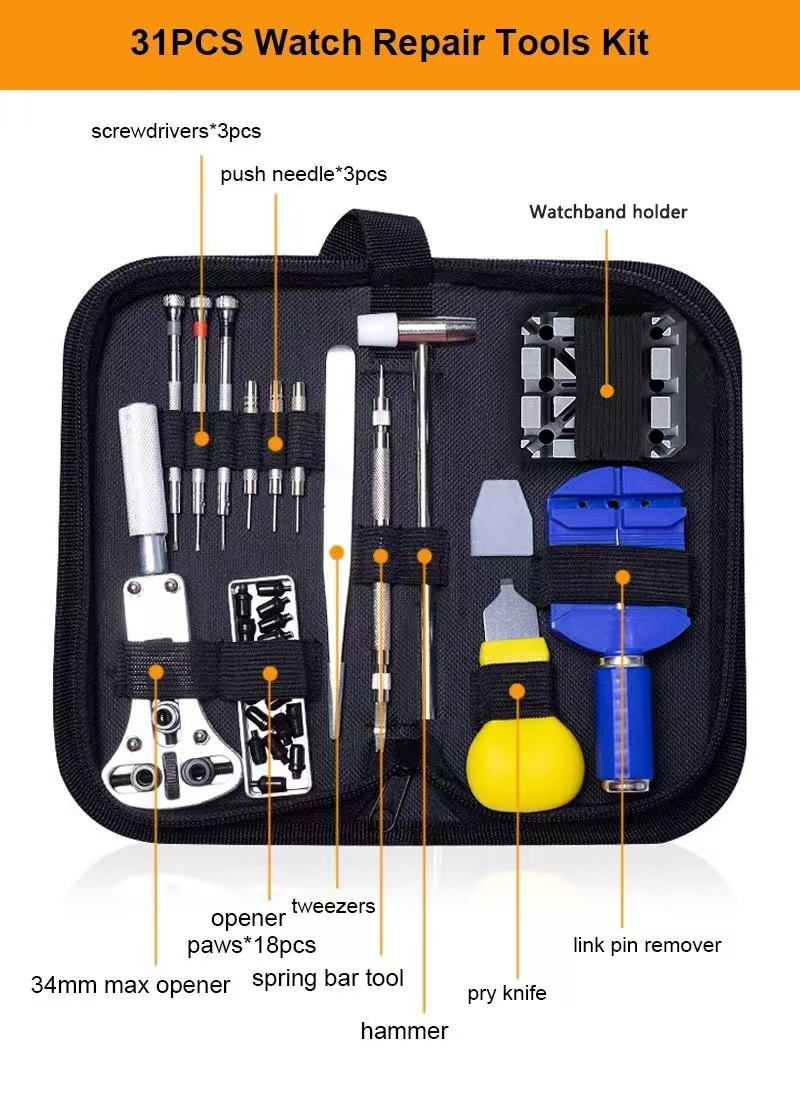 Watch Spring Bar Tool Watch Repair Kit, Replace Battery, Watch Repair ...