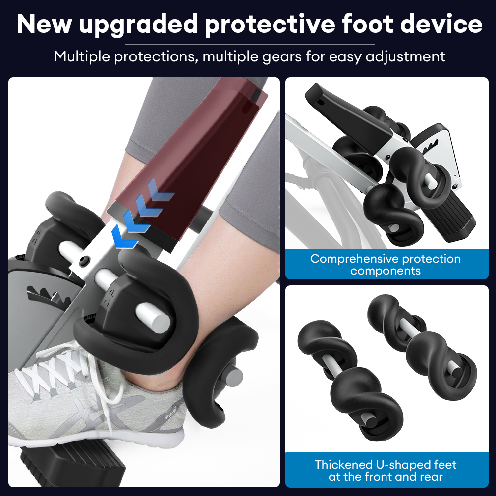 OneTwoFit Foldable Adjustable Handstand Machine Inversion Table 360 ...