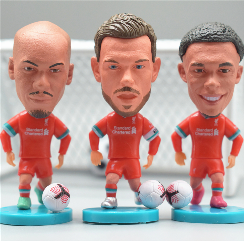 Soccerwe Liverpool Team Player Figures Mohamed Salah Klopp Alisson ...